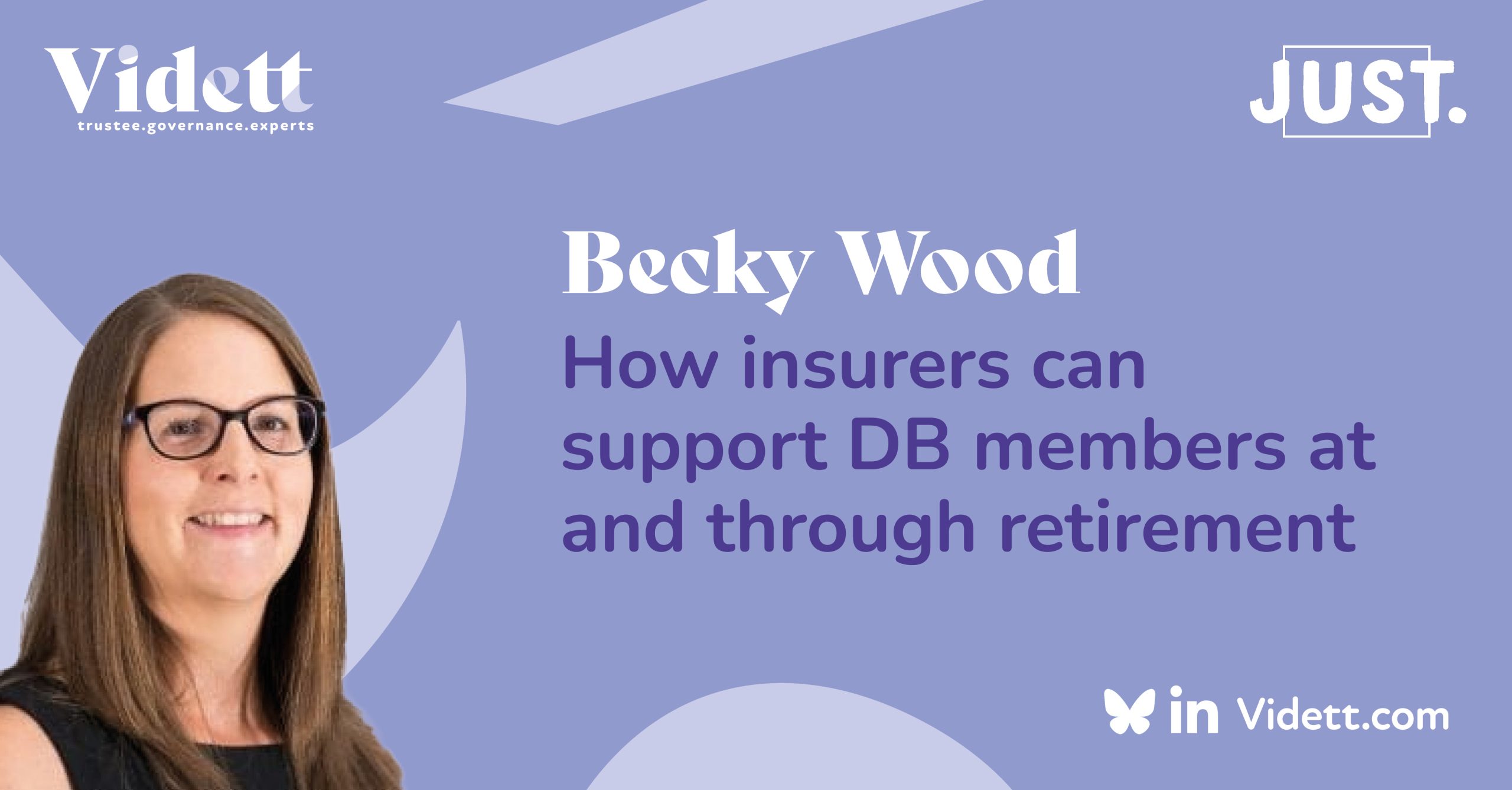 How insurers can support DB members at and through retirement - Vidett