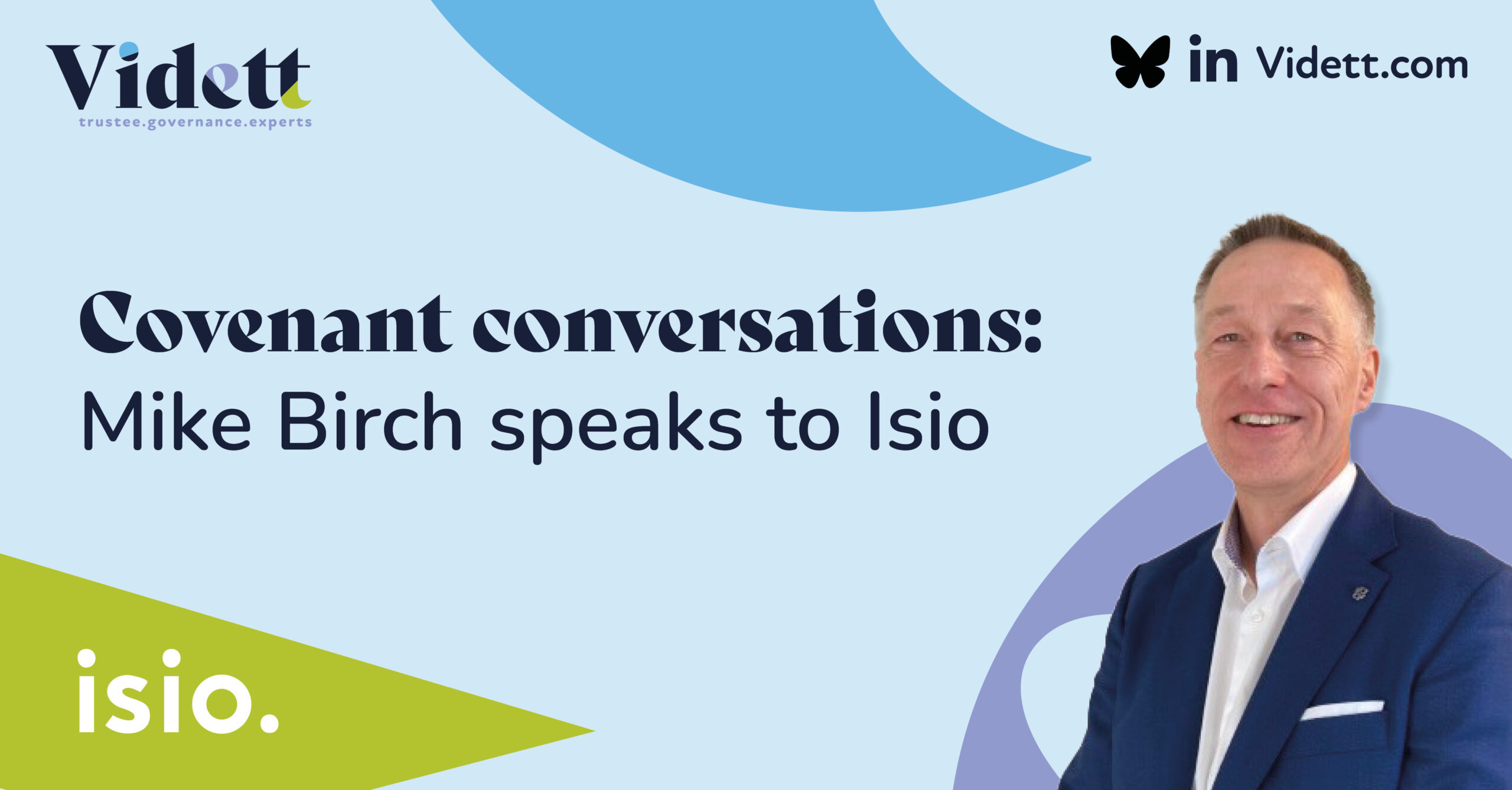 Mike Birch talks covenant with Isio - Vidett