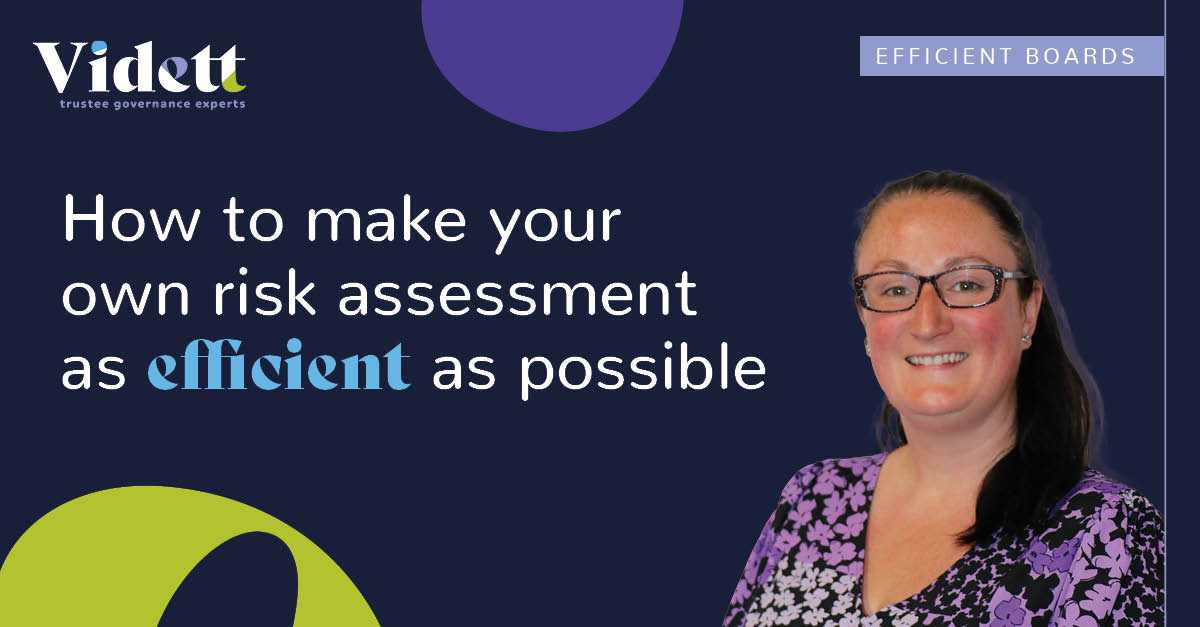How to make your own risk assessment as efficient as possible - Vidett